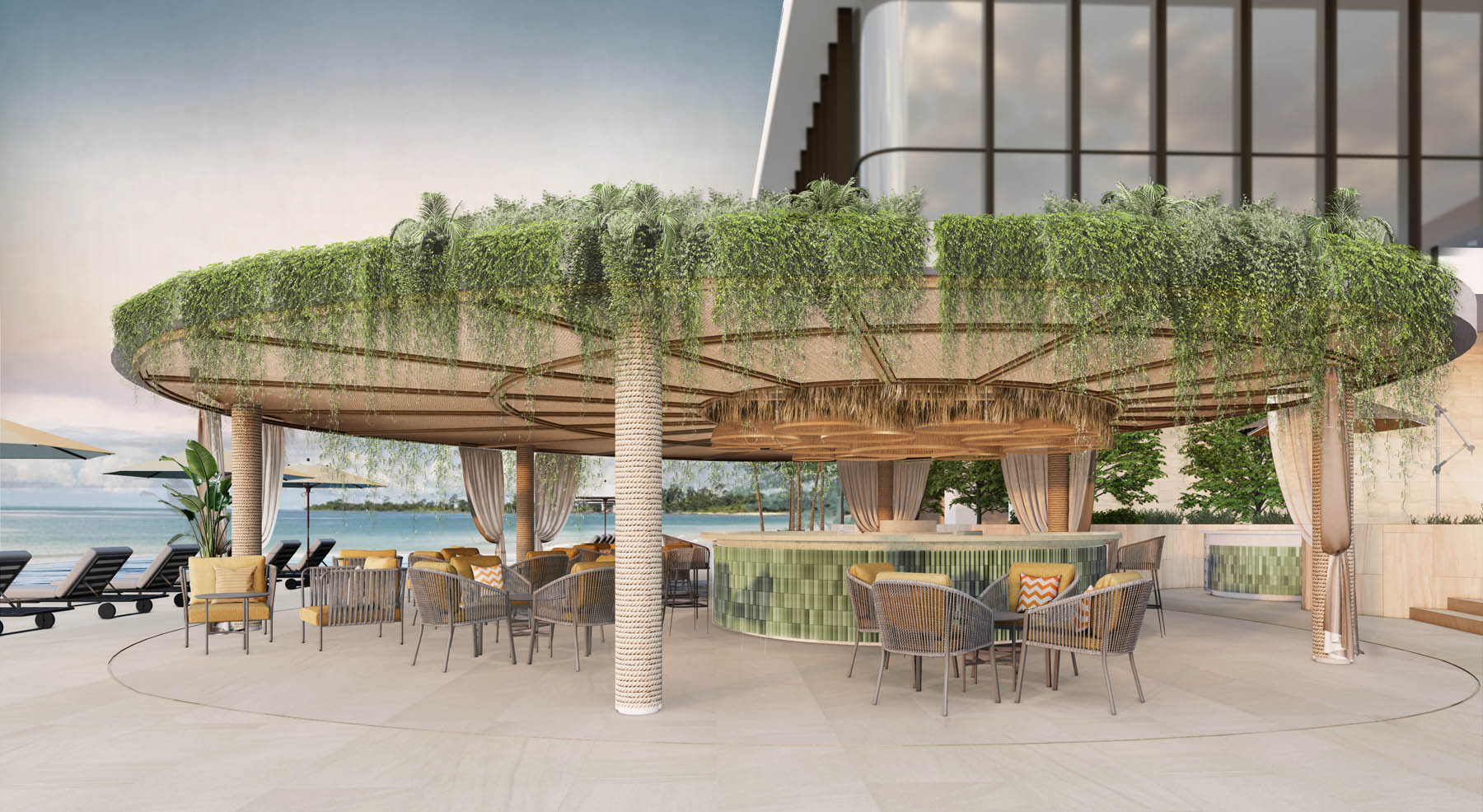 Aqua Bar & Grill - Novotel Sihanoukville Cambodia